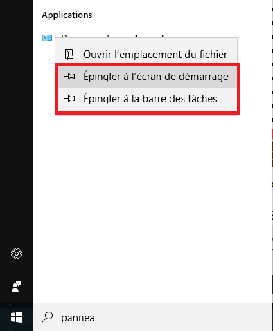 Comment ouvrir le Panneau de configuration sur Windows 10