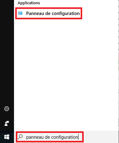 Comment ouvrir le Panneau de configuration sur Windows 10