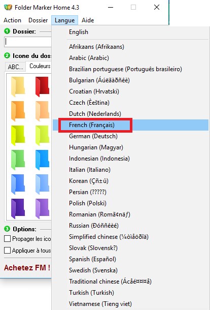 Changer la couleur de vos dossiers avec Folder Marker