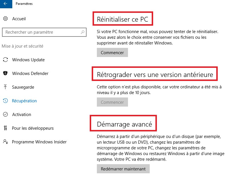 Comment réinitialiser votre PC dans Windows 10