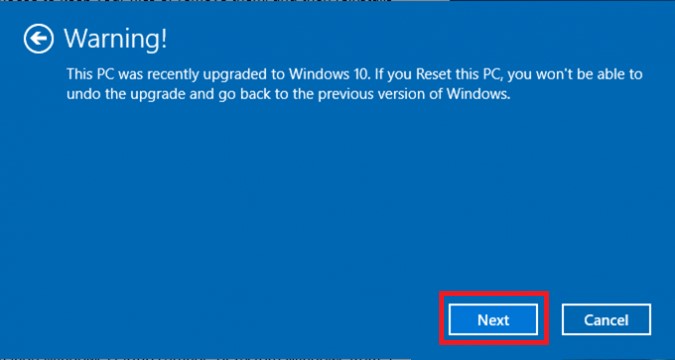 Comment réinitialiser votre PC dans Windows 10