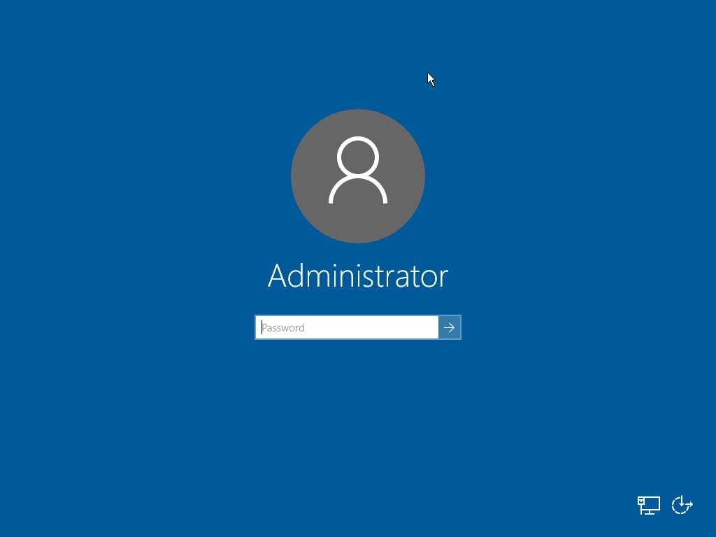 Installer Windows Server 2016